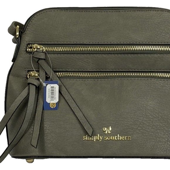 Simply Southern | Bags | Simply Southern Vegan Leather Satchel Purse ...